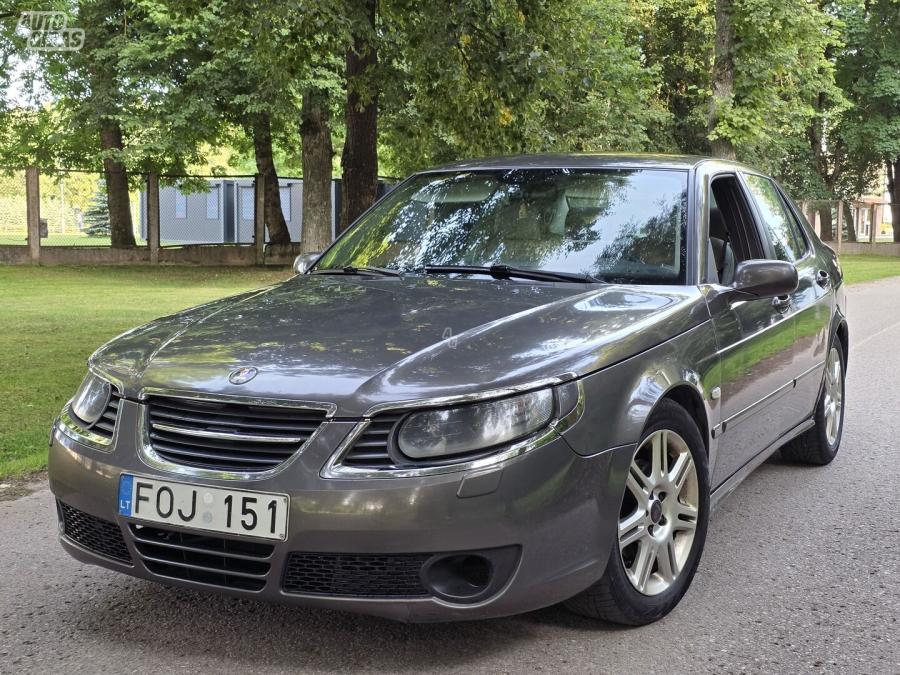 Серый Сааб 9-5 2006 в Укмерге, объемом двигателя 1.90 л и пробегом 333 тыс. км за 1050 €, фото 1 на AUTOMOTO.COM.LV
