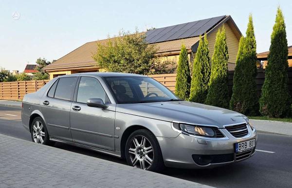 Pelēks Saab 9-5 2006 Kauņa, ar dzinēja tilpumu 2.29 L un nobraukumu 185 tūkst. km par 990 €, foto 1 vietnē AUTOMOTO.COM.LV