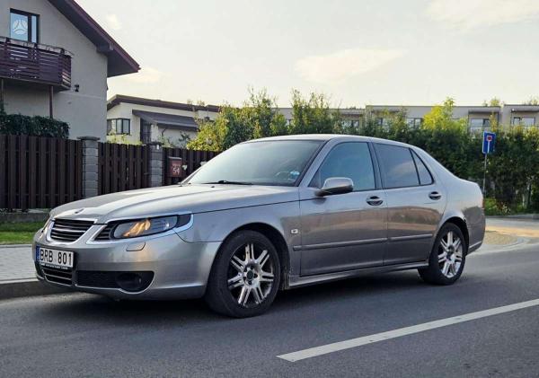 Pelēks Saab 9-5 2006 Kauņa, ar dzinēja tilpumu 2.29 L un nobraukumu 185 tūkst. km par 990 €, foto 2 vietnē AUTOMOTO.COM.LV