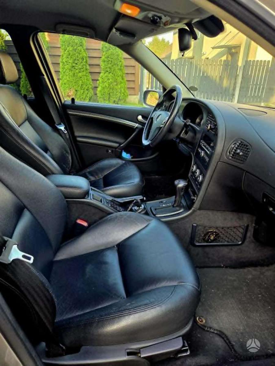 Pelēks Saab 9-5 2006 Kauņa, ar dzinēja tilpumu 2.29 L un nobraukumu 185 tūkst. km par 990 €, foto 13 vietnē AUTOMOTO.COM.LV