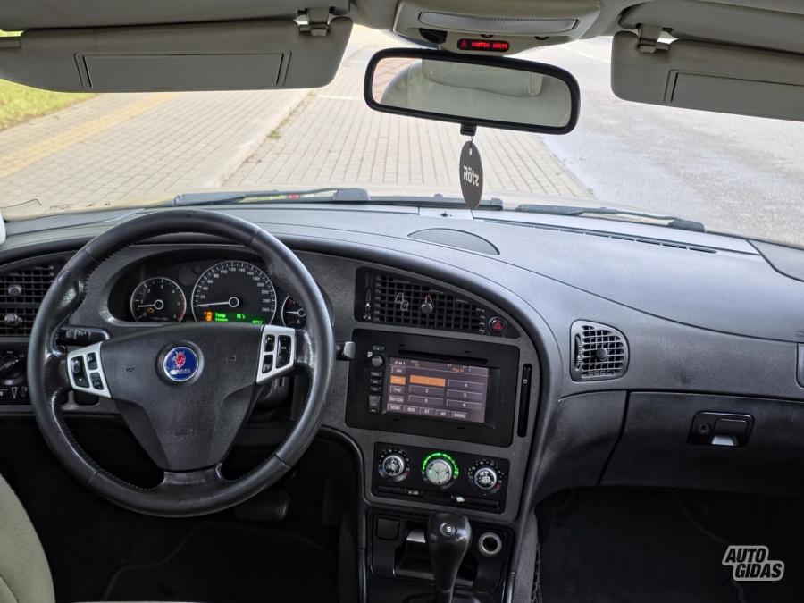 Pelēks Saab 9-5 2006 Ukmergė, ar dzinēja tilpumu 1.90 L un nobraukumu 334 tūkst. km par 1050 €, foto 14 vietnē AUTOMOTO.COM.LV