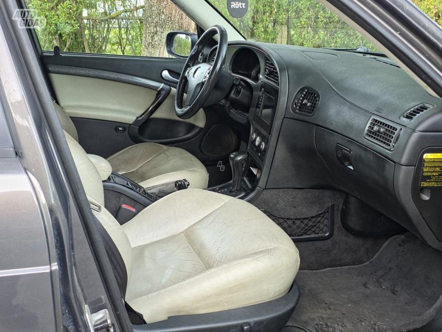 Pelēks Saab 9-5 2006 Ukmergė, ar dzinēja tilpumu 1.90 L un nobraukumu 334 tūkst. km par 1050 €, foto 15 vietnē AUTOMOTO.COM.LV