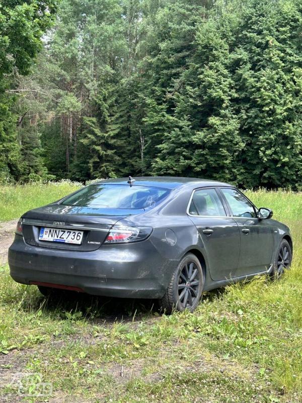 Pelēks Saab 9-5 2010 Viļņa, ar dzinēja tilpumu 2.00 L un nobraukumu 333 tūkst. km par 5000 €, foto 3 vietnē AUTOMOTO.COM.LV