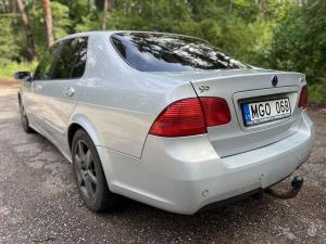 Серый Сааб 9-5 2010 в Укмерге, объемом двигателя 1.91 л и пробегом 365 тыс. км за 2250 €, фото 8 на AUTOMOTO.COM.LV