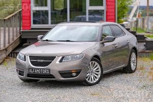 Grey Saab 9-5 2011 in Riga, with an engine capacity of 2.00 L and mileage of 0 thousand km for 9990 €, photo  on AUTOMOTO.COM.LV