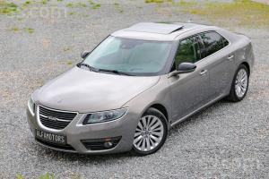Grey Saab 9-5 2011 in Riga, with an engine capacity of 2.00 L and mileage of 0 thousand km for 9990 €, photo 6 on AUTOMOTO.COM.LV