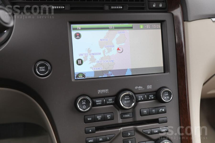 Grey Saab 9-5 2011 in Riga, with an engine capacity of 2.00 L and mileage of 0 thousand km for 9990 €, photo 14 on AUTOMOTO.COM.LV