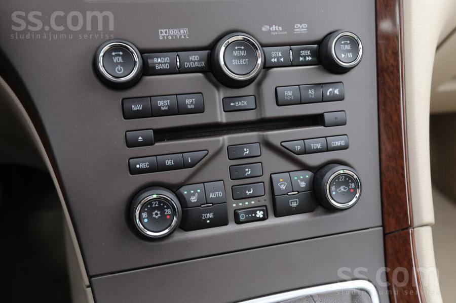 Grey Saab 9-5 2011 in Riga, with an engine capacity of 2.00 L and mileage of 0 thousand km for 9990 €, photo 15 on AUTOMOTO.COM.LV