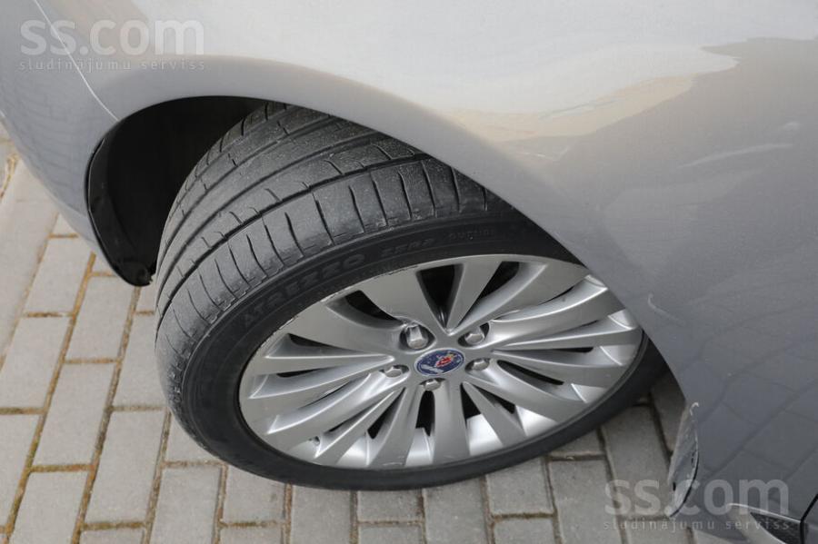 Grey Saab 9-5 2011 in Riga, with an engine capacity of 2.00 L and mileage of 0 thousand km for 9990 €, photo 19 on AUTOMOTO.COM.LV