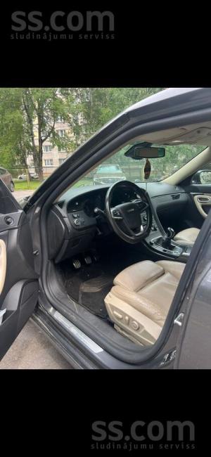 Grey Saab 9-5 2011 in Riga, with an engine capacity of 2.00 L and mileage of 228 thousand km for 6500 €, photo 6 on AUTOMOTO.COM.LV