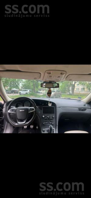 Grey Saab 9-5 2011 in Riga, with an engine capacity of 2.00 L and mileage of 228 thousand km for 6500 €, photo 7 on AUTOMOTO.COM.LV