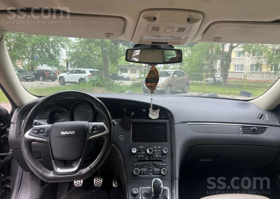Grey Saab 9-5 2011 in Riga, with an engine capacity of 2.00 L and mileage of 228 thousand km for 6500 €, photo 10 on AUTOMOTO.COM.LV