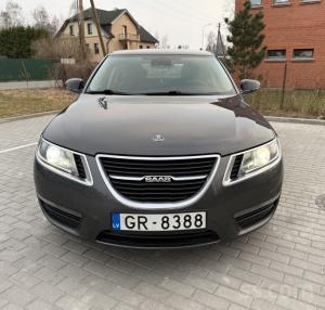 Grey Saab 9-5 2011 in Riga, with an engine capacity of 2.00 L and mileage of 325 thousand km for 5995 €, photo 9 on AUTOMOTO.COM.LV