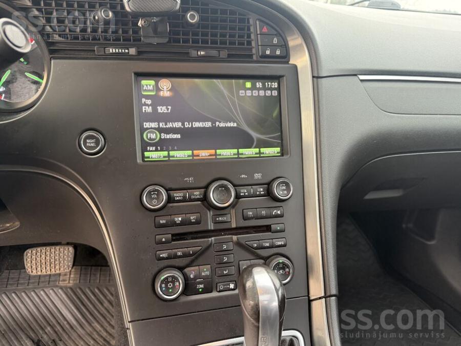 Grey Saab 9-5 2011 in Riga, with an engine capacity of 2.00 L and mileage of 325 thousand km for 5995 €, photo 19 on AUTOMOTO.COM.LV