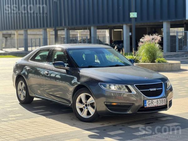Сааб 9-5 2011 в Рига на AUTOMOTO.COM.LV Серый Сааб 9-5 2011 в Рига, объемом двигателя 2.00 л и пробегом 338 тыс. км за 8100 €, фото 1 на AUTOMOTO.COM.LV