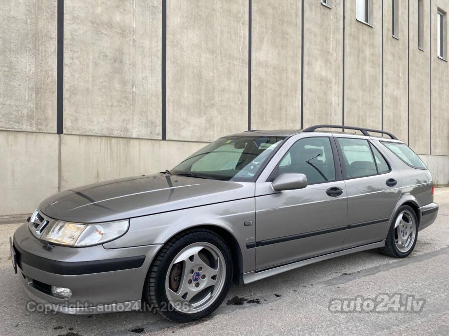 Grey Saab 9-5 2000 in Tartu, with an engine capacity of 2.30 L and mileage of 252 thousand km for 3999 €, photo 1 on AUTOMOTO.COM.LV