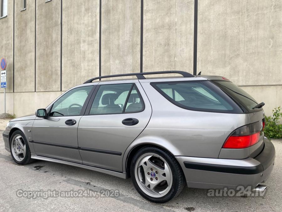Grey Saab 9-5 2000 in Tartu, with an engine capacity of 2.30 L and mileage of 252 thousand km for 3999 €, photo 4 on AUTOMOTO.COM.LV