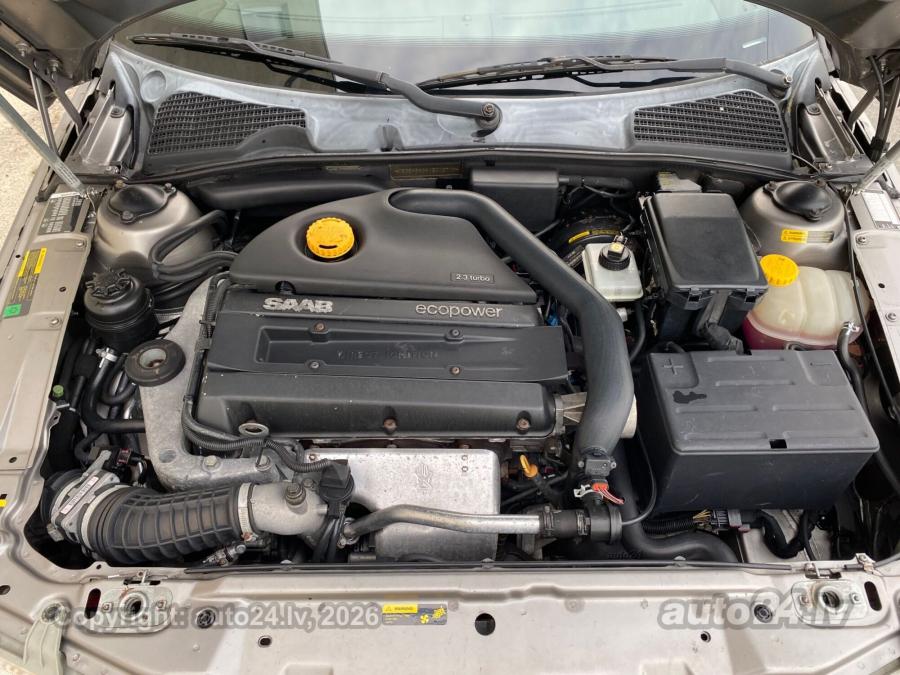 Grey Saab 9-5 2000 in Tartu, with an engine capacity of 2.30 L and mileage of 252 thousand km for 3999 €, photo 14 on AUTOMOTO.COM.LV