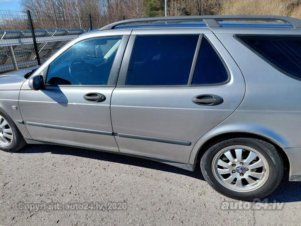 Grey Saab 9-5 2005 in Tallinn, with an engine capacity of 2.30 L and mileage of 0 thousand km for 2100 €, photo 4 on AUTOMOTO.COM.LV