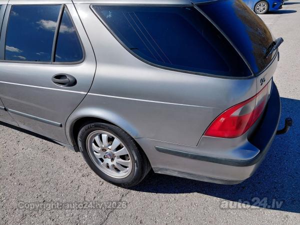 Grey Saab 9-5 2005 in Tallinn, with an engine capacity of 2.30 L and mileage of 0 thousand km for 2100 €, photo 5 on AUTOMOTO.COM.LV