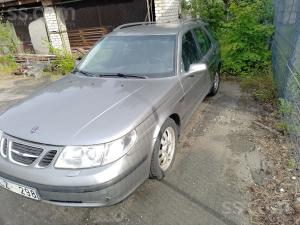 Pelēks Saab 9-5 2005 Rīga, ar dzinēja tilpumu 2.20 L un nobraukumu 370 tūkst. km par 450 €, foto 4 vietnē AUTOMOTO.COM.LV