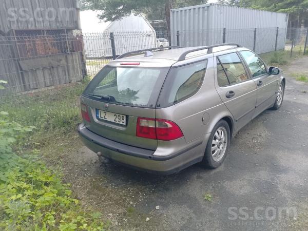 Серый Сааб 9-5 2005 в Рига, объемом двигателя 2.20 л и пробегом 370 тыс. км за 450 €, фото 4 на AUTOMOTO.COM.LV
