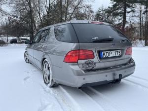 Grey Saab 9-5 2006 in Vilnius, with an engine capacity of 1.90 L and mileage of 511 thousand km for 1350 €, photo 6 on AUTOMOTO.COM.LV