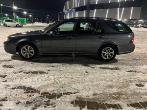 Grey Saab 9-5 2006 in Vilnius, with an engine capacity of 1.90 L and mileage of 421 thousand km for 1000 €, photo 8 on AUTOMOTO.COM.LV