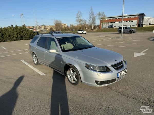 Grey Saab 9-5 2006 in Siauliai, with an engine capacity of 2.30 L and mileage of 437 thousand km for 950 €, photo 2 on AUTOMOTO.COM.LV