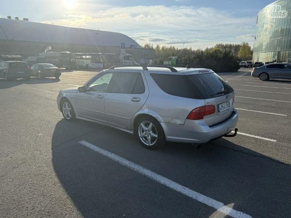Grey Saab 9-5 2006 in Siauliai, with an engine capacity of 2.30 L and mileage of 437 thousand km for 950 €, photo 4 on AUTOMOTO.COM.LV