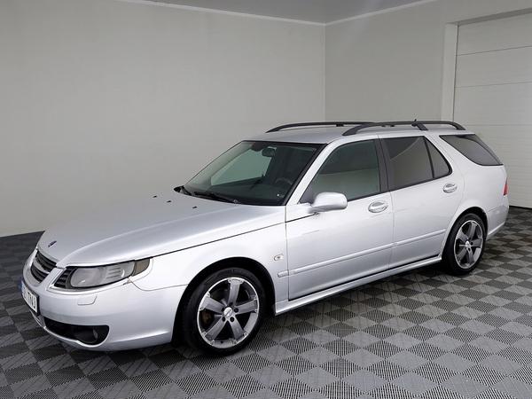 Grey Saab 9-5 2006 in Tallinn, with an engine capacity of 1.90 L and mileage of 364 thousand km for 999 €, photo 3 on AUTOMOTO.COM.LV