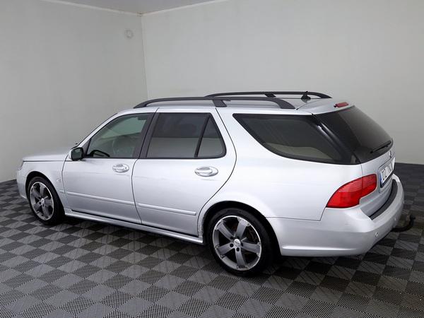 Grey Saab 9-5 2006 in Tallinn, with an engine capacity of 1.90 L and mileage of 364 thousand km for 999 €, photo 5 on AUTOMOTO.COM.LV