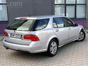 Серый Сааб 9-5 2006 в Рига, объемом двигателя 1.90 л и пробегом 315 тыс. км за 2800 €, фото 8 на AUTOMOTO.COM.LV