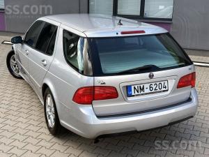Серый Сааб 9-5 2006 в Рига, объемом двигателя 1.90 л и пробегом 315 тыс. км за 2800 €, фото 9 на AUTOMOTO.COM.LV