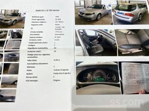 Серый Сааб 9-5 2006 в Рига, объемом двигателя 1.90 л и пробегом 315 тыс. км за 2800 €, фото 26 на AUTOMOTO.COM.LV
