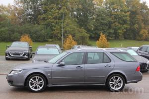 Grey Saab 9-5 2007 in Tukums, with an engine capacity of 1.90 L and mileage of 233 thousand km for 2000 €, photo 5 on AUTOMOTO.COM.LV