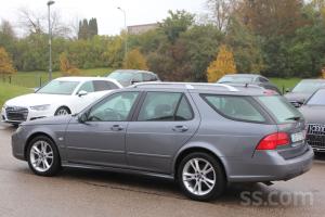 Grey Saab 9-5 2007 in Tukums, with an engine capacity of 1.90 L and mileage of 233 thousand km for 2000 €, photo 6 on AUTOMOTO.COM.LV