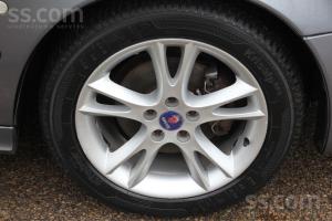 Grey Saab 9-5 2007 in Tukums, with an engine capacity of 1.90 L and mileage of 233 thousand km for 2000 €, photo 26 on AUTOMOTO.COM.LV