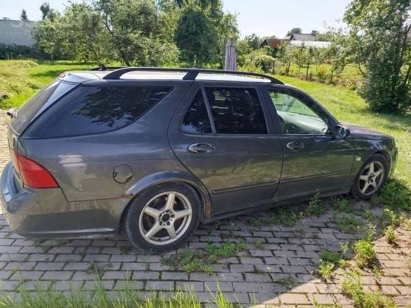 Pelēks Saab 9-5 2008 Rīga, ar dzinēja tilpumu 2.30 L un nobraukumu 280 tūkst. km par 850 €, foto 1 vietnē AUTOMOTO.COM.LV