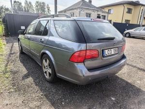 Grey Saab 9-5 2008 in Kaunas, with an engine capacity of 1.91 L and mileage of 316 thousand km for 2200 €, photo 5 on AUTOMOTO.COM.LV