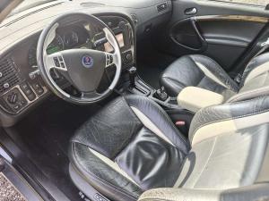 Grey Saab 9-5 2008 in Kaunas, with an engine capacity of 1.91 L and mileage of 316 thousand km for 2200 €, photo 6 on AUTOMOTO.COM.LV