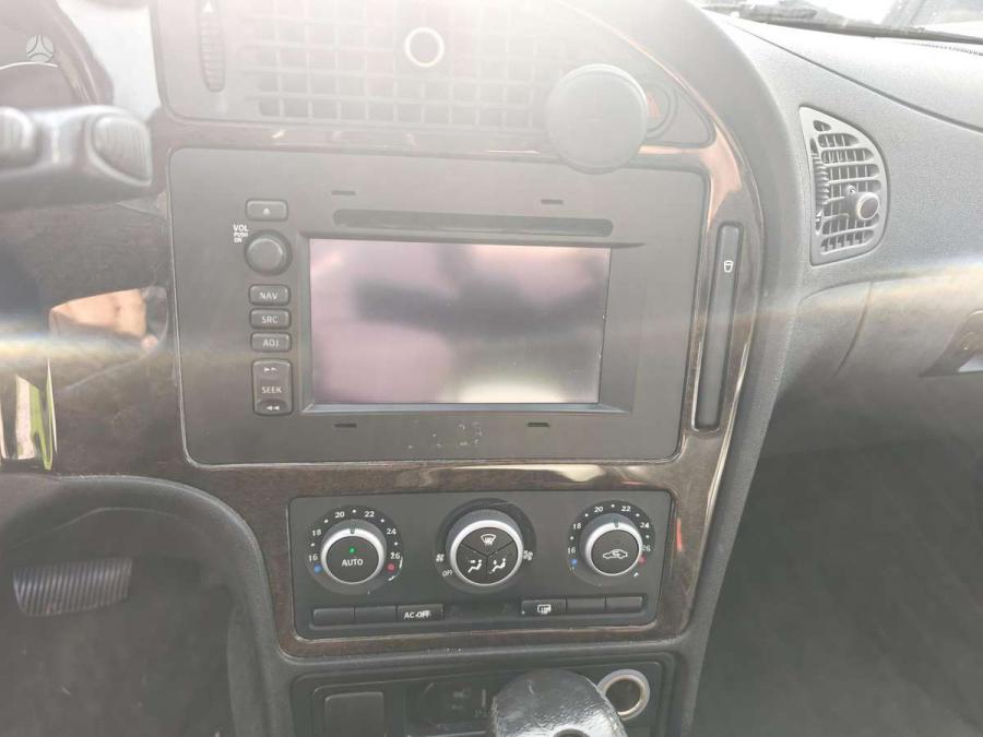 Grey Saab 9-5 2008 in Kaunas, with an engine capacity of 1.91 L and mileage of 316 thousand km for 2200 €, photo 9 on AUTOMOTO.COM.LV