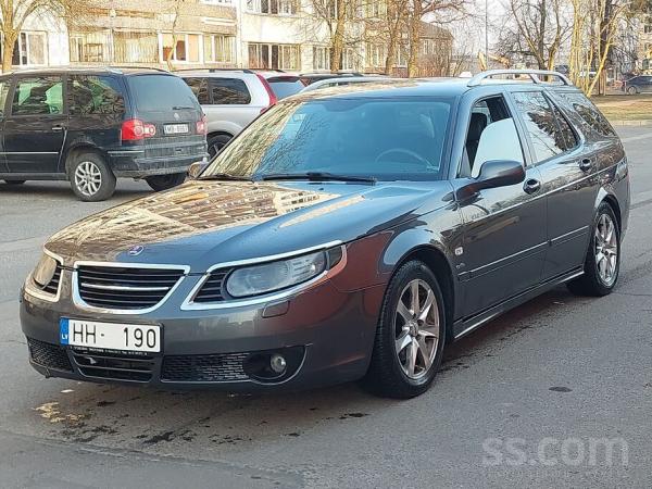 Grey Saab 9-5 2009 in Riga, with an engine capacity of 2.00 L and mileage of 0 thousand km for 1250 €, photo 1 on AUTOMOTO.COM.LV