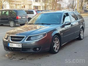 Pelēks Saab 9-5 2009 Rīga, ar dzinēja tilpumu 2.00 L un nobraukumu 0 tūkst. km par 1250 €, foto 1 vietnē AUTOMOTO.COM.LV