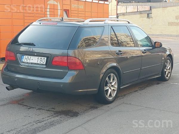 Grey Saab 9-5 2009 in Riga, with an engine capacity of 2.00 L and mileage of 0 thousand km for 1250 €, photo 3 on AUTOMOTO.COM.LV