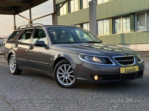 Grey Saab 9-5 2009 in Tartu, with an engine capacity of 2.00 L and mileage of 317 thousand km for 4499 €, photo 1 on AUTOMOTO.COM.LV