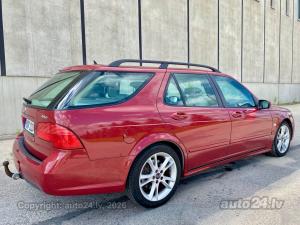 Красный Сааб 9-5 2005 в Тарту, объемом двигателя 2.30 л и пробегом 333 тыс. км за 4999 €, фото 5 на AUTOMOTO.COM.LV