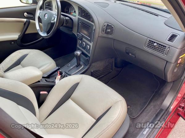 Красный Сааб 9-5 2005 в Тарту, объемом двигателя 2.30 л и пробегом 333 тыс. км за 4999 €, фото 6 на AUTOMOTO.COM.LV