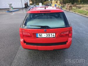 Red Saab 9-5 2007 in Riga, with an engine capacity of 1.90 L and mileage of 336 thousand km for 2800 €, photo 5 on AUTOMOTO.COM.LV