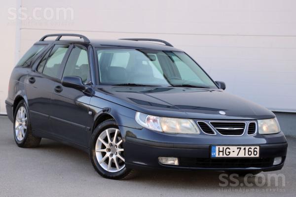 Сааб 9-5 2004 в Тукумс, объемом двигателя 2.20 л и пробегом 374 тыс. км за 1550 €, фото 1 на AUTOMOTO.COM.LV